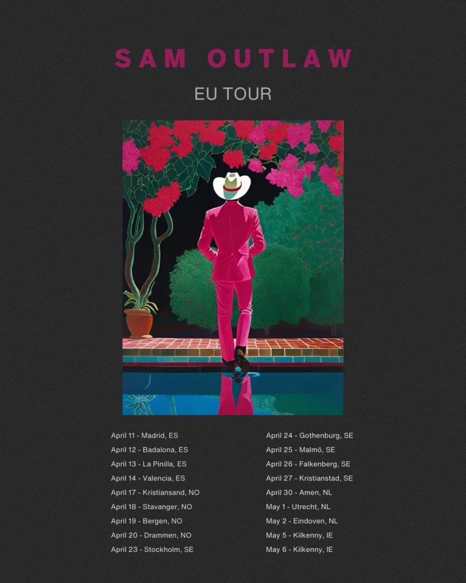 En abril Sam Outlaw regresa a España – Carretera y Country